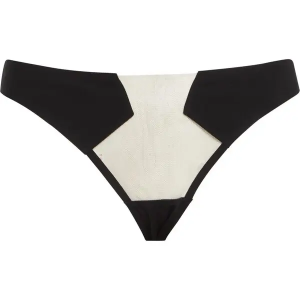 Rick Owens X Livy Intimo Bikini Bottoms - Black/natural