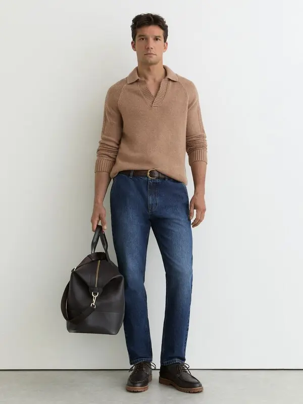 REISS Manhattan Straight-leg Jeans - Indigo Blue Wash
