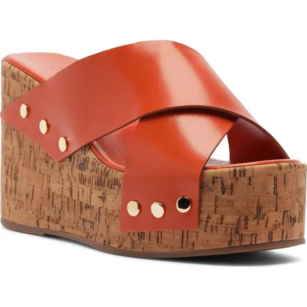 Schutz Serena Platform Wedge Sandal - Sonora