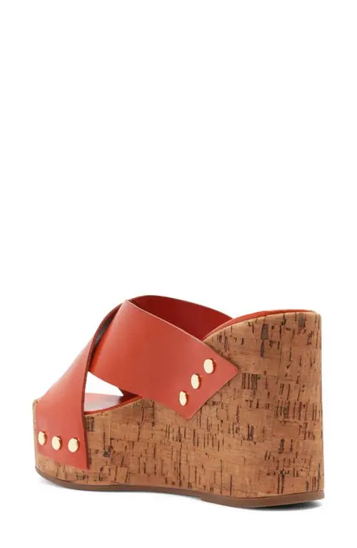 Schutz Serena Platform Wedge Sandal - Sonora