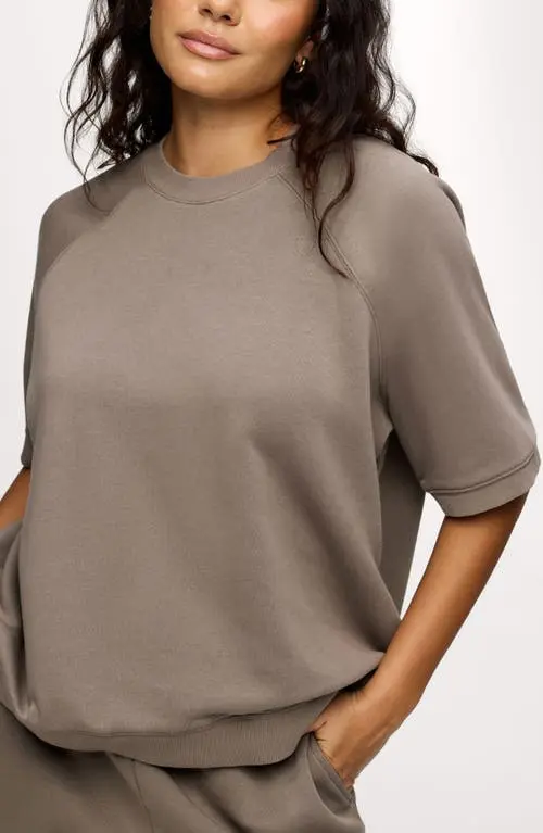 NUUDS Elbow-sleeve French Terry Sweatshirt
