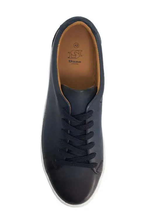 Dune London Trevons Low Top Sneaker - Navy