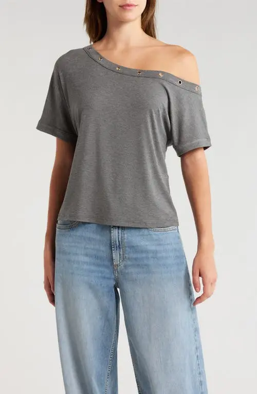 PACSUN Grommet One-shoulder Top
