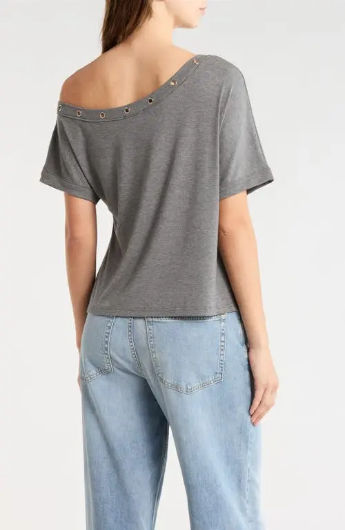 PACSUN Grommet One-shoulder Top