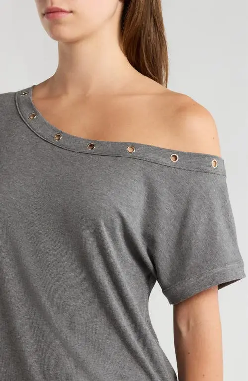 PACSUN Grommet One-shoulder Top