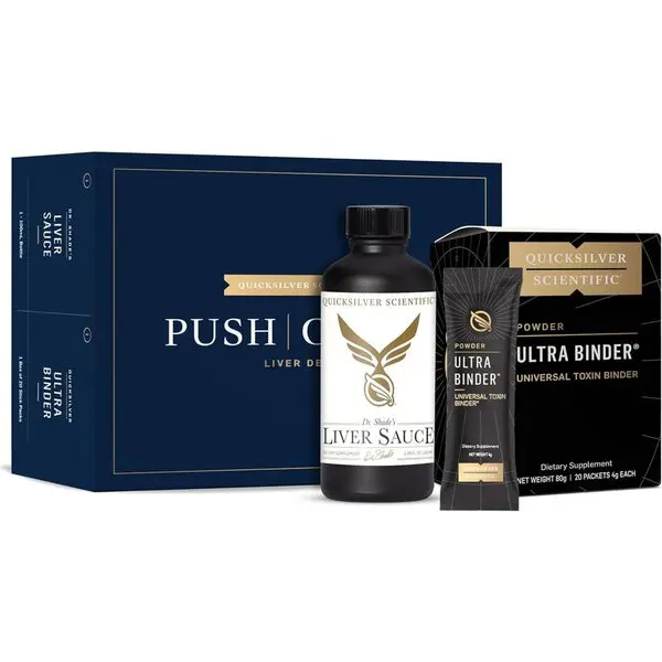 QUICKSILVER SCIENTIFIC Pushcatch Liver Detox Cleanse Kit - None