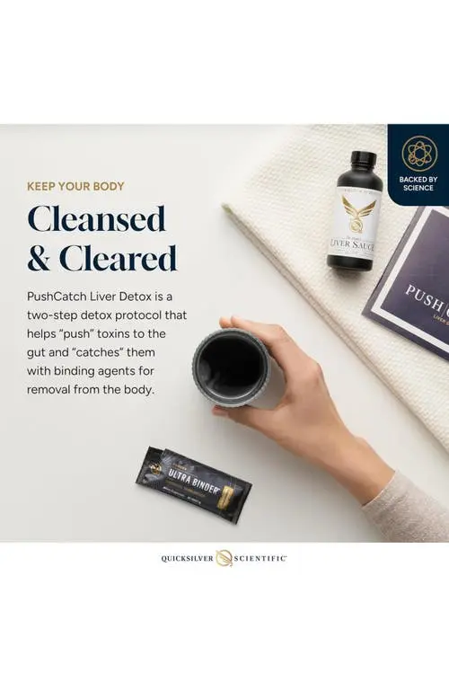 QUICKSILVER SCIENTIFIC Pushcatch Liver Detox Cleanse Kit