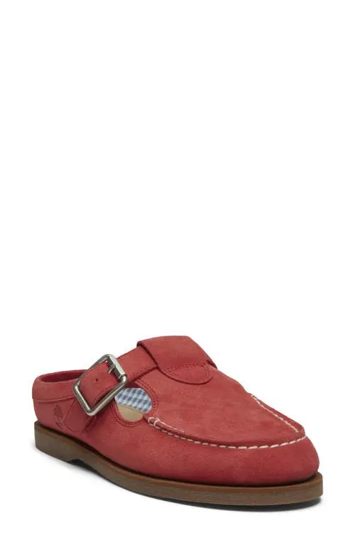 Timberland Classic Boat Mule - Medium Red Suede