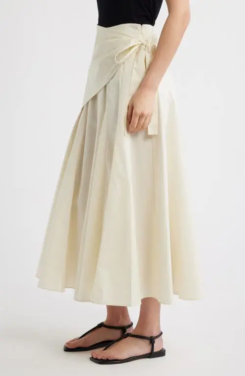 Mango Falda Milos Faux Wrap Cotton Skirt