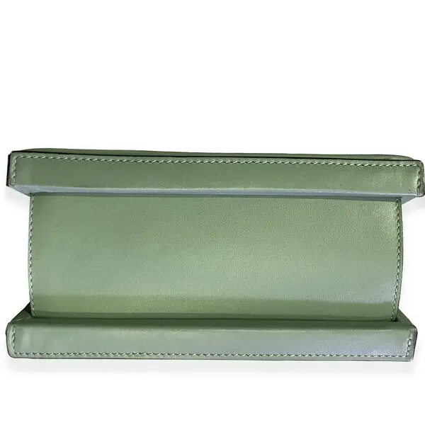 Loewe Calfskin Top Handle Postal Bag - Green