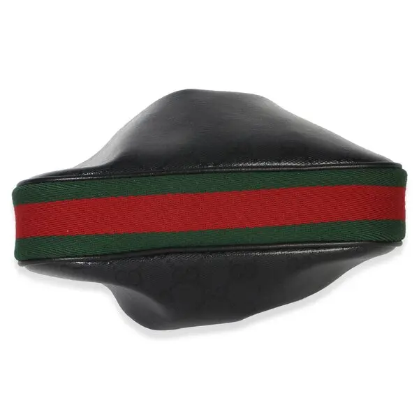 Gucci Gg Crystal Coated Canvas Attache Crossbody Bag