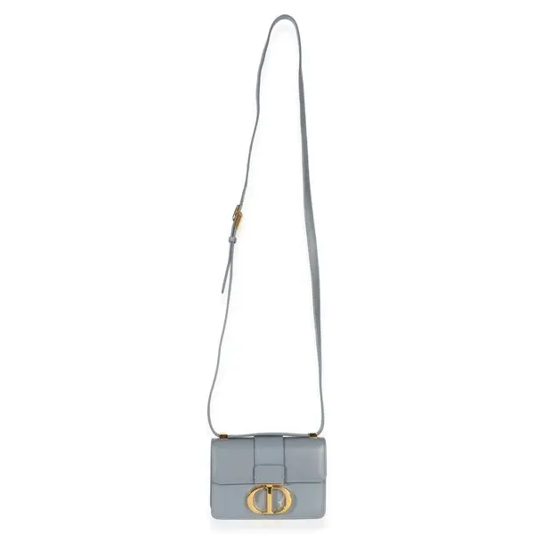 Dior Micro 30 Montaigne Flap Bag - Blue