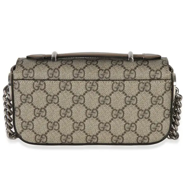 Gucci Gg Supreme Top Handle Shoulder Bag