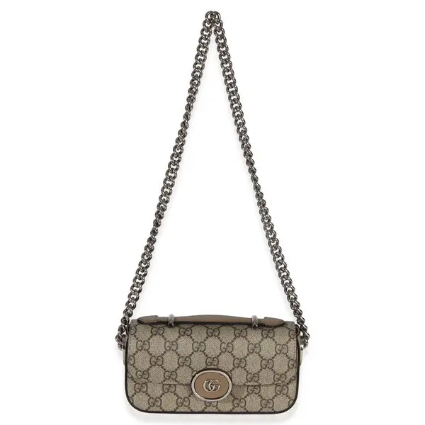 Gucci Gg Supreme Top Handle Shoulder Bag
