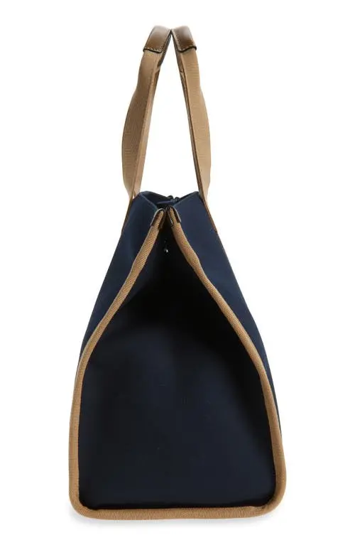 Moncler Canvas Tote - Navy