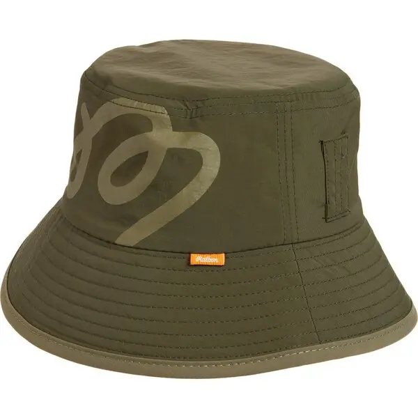 MALBON Ripstop Bucket Hat - Dark Olive