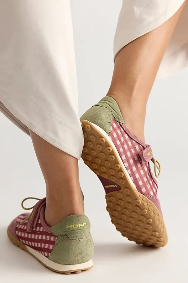 HOFF Mesh Mary Jane Sneakers - Berry