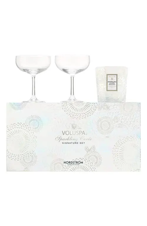 Voluspa Sparkling Cuvée Signature Setnordstrom 125th Anniversary - White