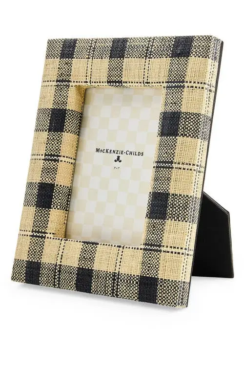MACKENZIE-CHILDS Mad For Plaid 5 X 7-inch Frame