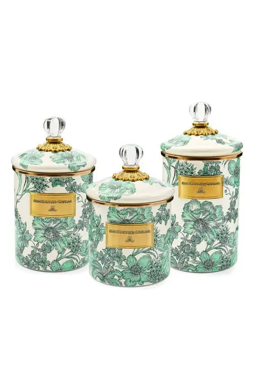 MACKENZIE-CHILDS English Garden Large Canister