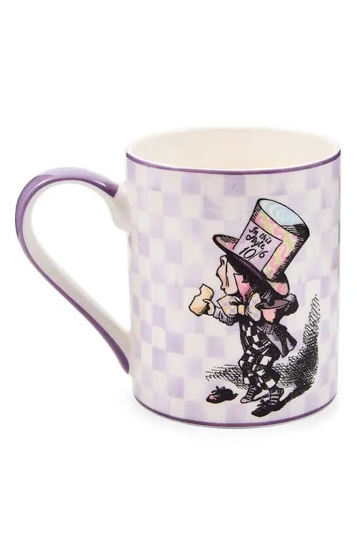 MACKENZIE-CHILDS Mad Hatter Mug - Violet