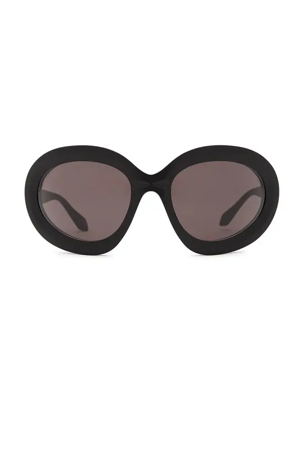 Alaïa Bombe Cat Eye Sunglasses - Black & Grey