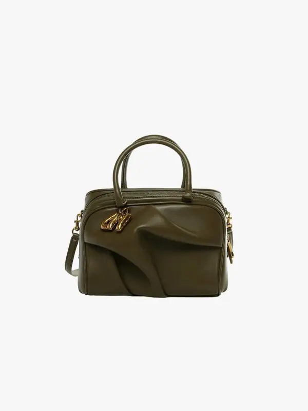 Marc Jacobs Small Bauletto Wave Satchel - Olive