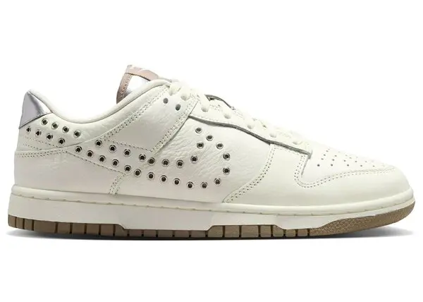 Nike Dunk Low Sneakers - Sail/metallic Silver/mink Brown