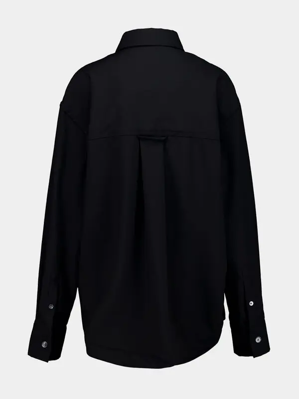 AMI Paris De Coeur Wool Shirt