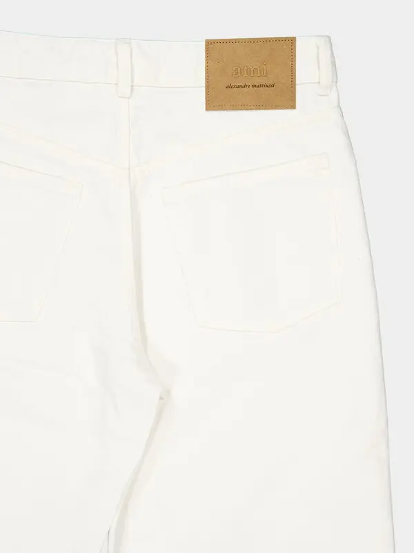 AMI Paris High-waist Flared Jeans