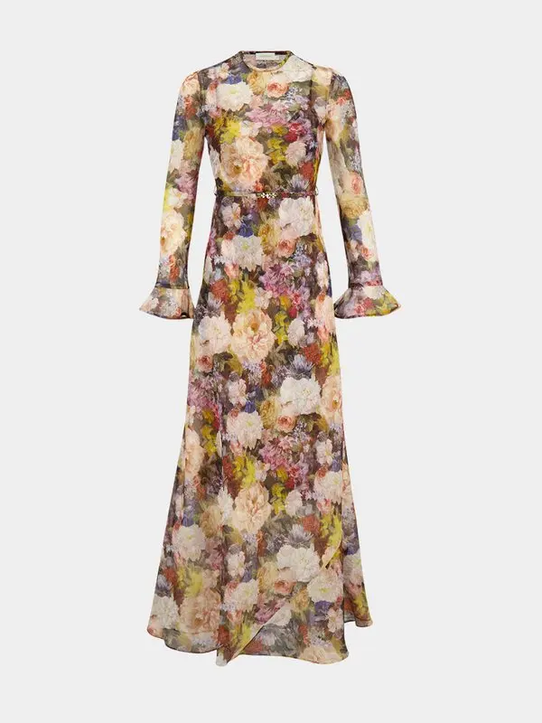 Zimmermann Rosette Alchemy Floral Maxi Dress - Multicolour