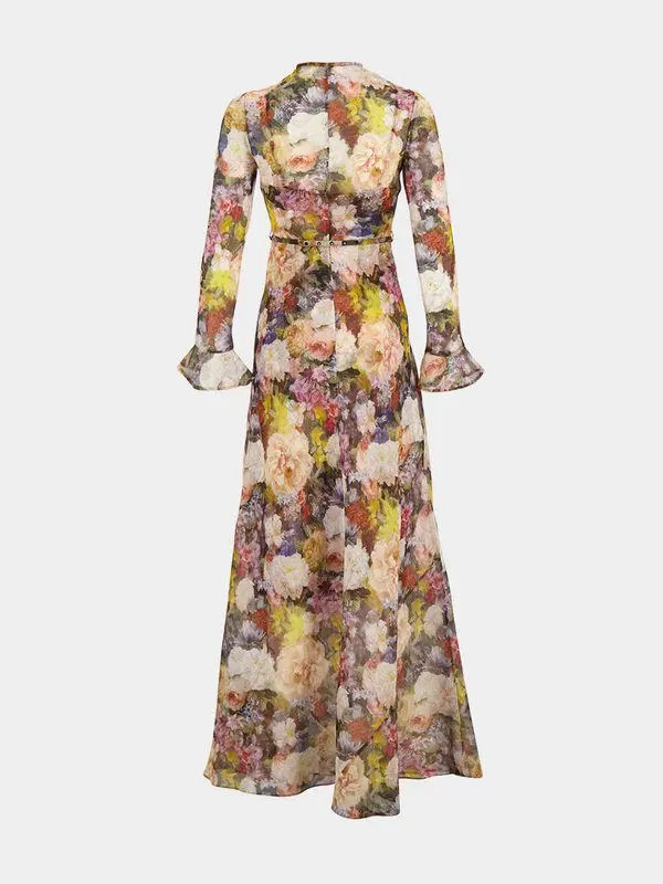 Zimmermann Rosette Alchemy Floral Maxi Dress - Multicolour