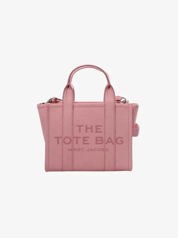 Marc Jacobs The Small Leather Tote Bag - Ribbon Pink