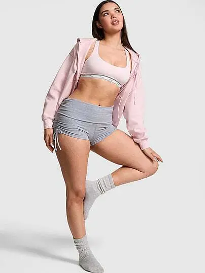 Pink All-day Cotton™ Micro Shorts - Grey