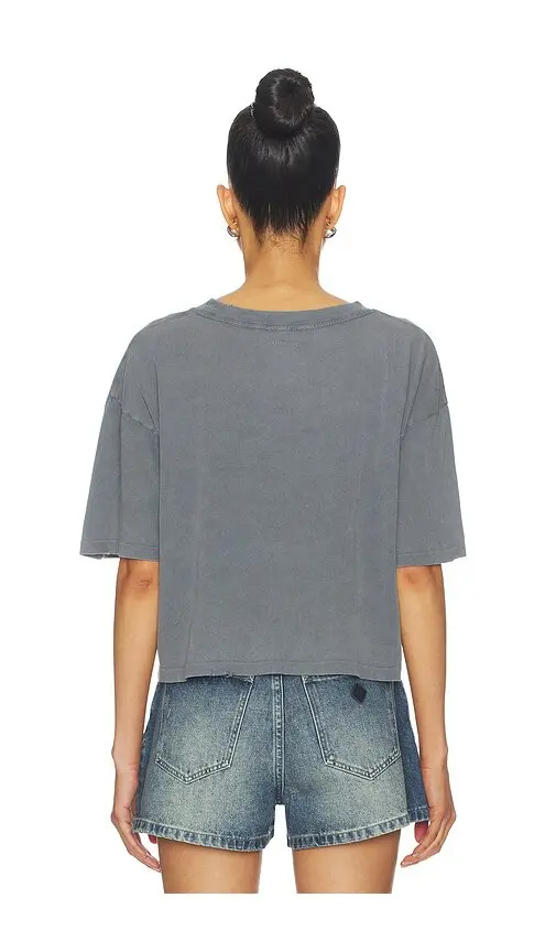 ANINE BING Johnny Cropped Tee