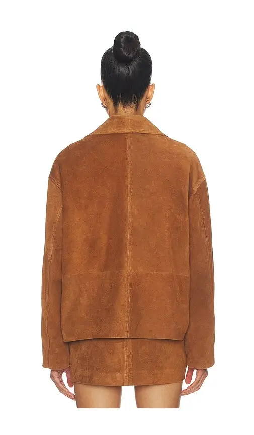 ANIYE BY Janis Cropped Suede Jacket