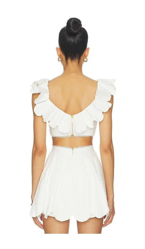 Azulu Nela Cropped Top