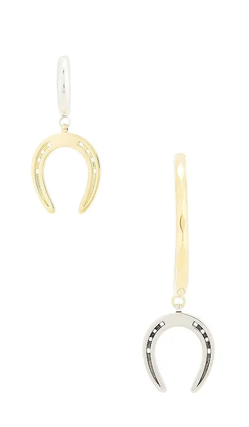 Isabel Marant Étoile Asymmetric Earrings