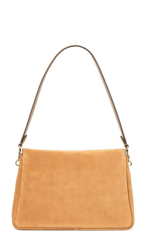 Tory Burch Charlie Suede Shoulder Bag