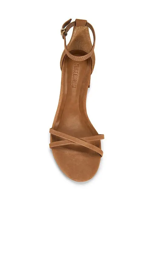 Steve Madden Rae" Block Heel Sandals - Brown