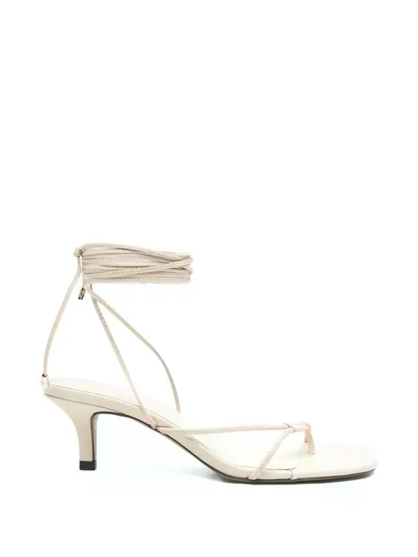 Patrizia Pepe Tie-fastening Sandals - Neutrals