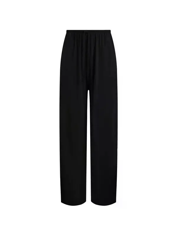 12 STOREEZ Cannes Drawstring Trousers - Black