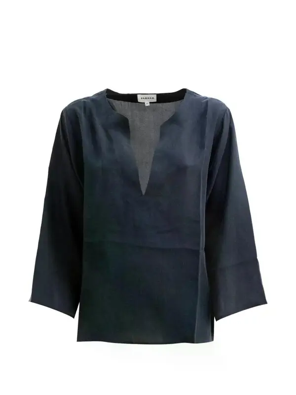 P.a.r.o.s.h V-neck Blouse - Blue