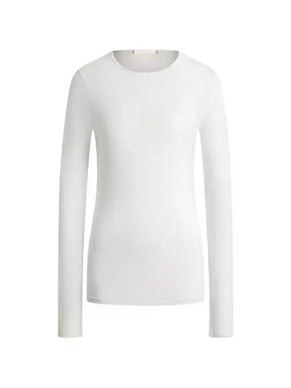 12 STOREEZ Kim Long-sleeve Top - White