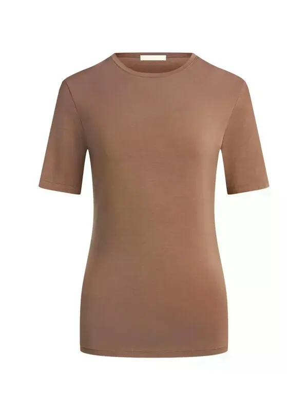 12 STOREEZ Fitted T-shirt - Neutrals