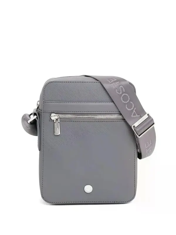 Lacoste Logo Cross Body Bag - Grey