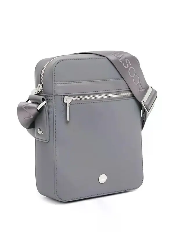 Lacoste Logo Cross Body Bag - Grey