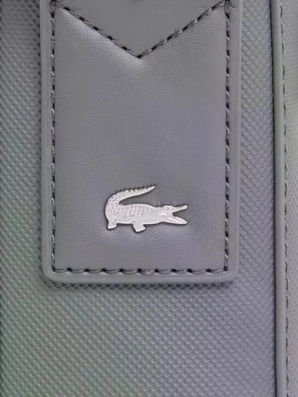 Lacoste Logo Cross Body Bag - Grey