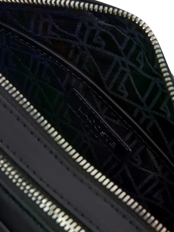 Lacoste Langon Textured Leather Clutch