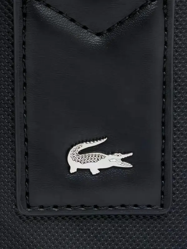 Lacoste Langon Textured Leather Clutch